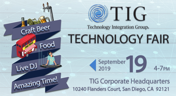 TIG Annual Tech Fair!